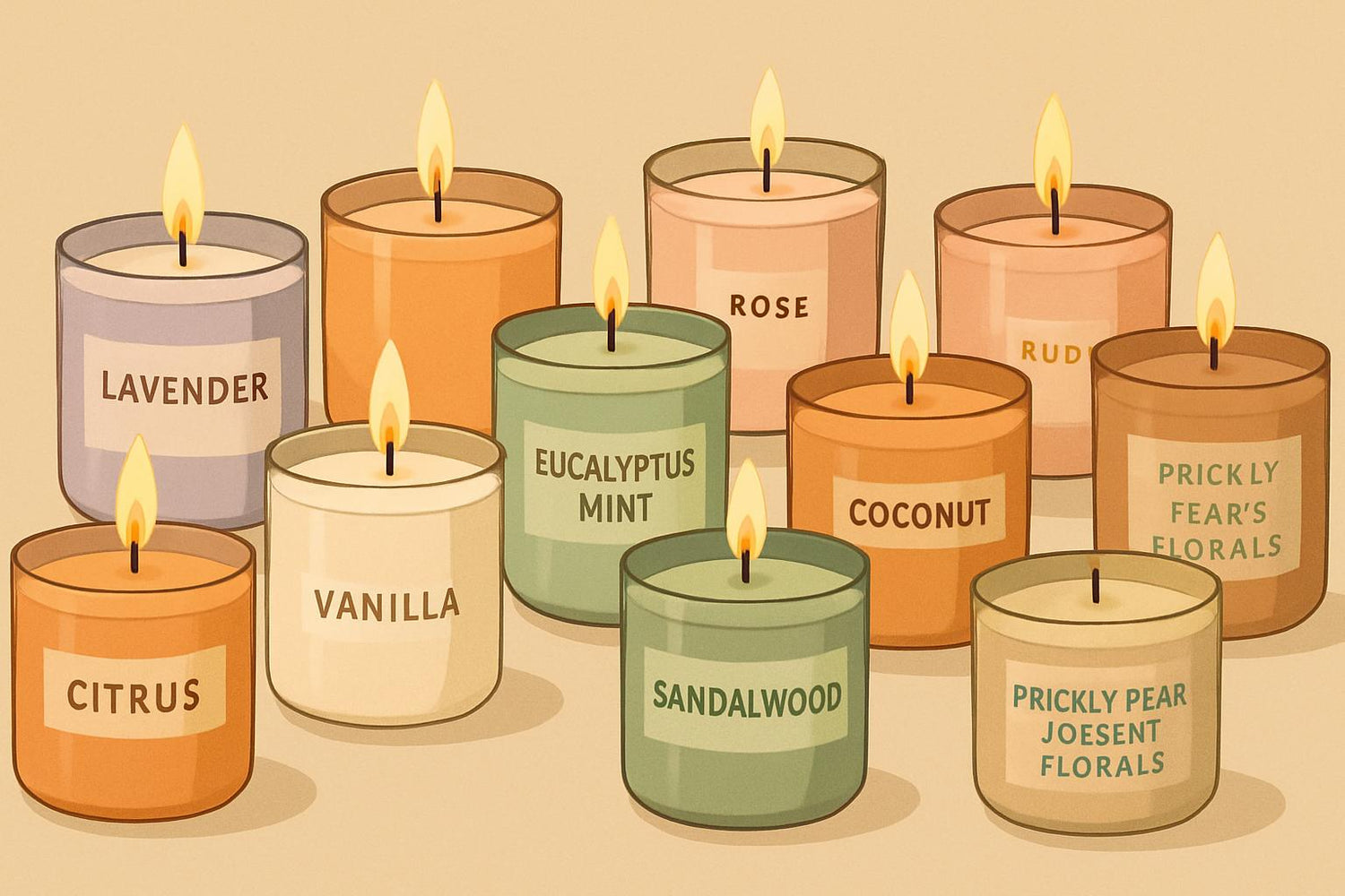 Most Popular Candle Scents 2025 – Free Yourself